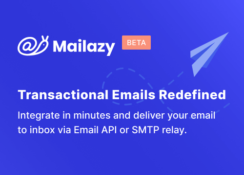 Lightning fast email delivery powered by AI | SMTP & Email API